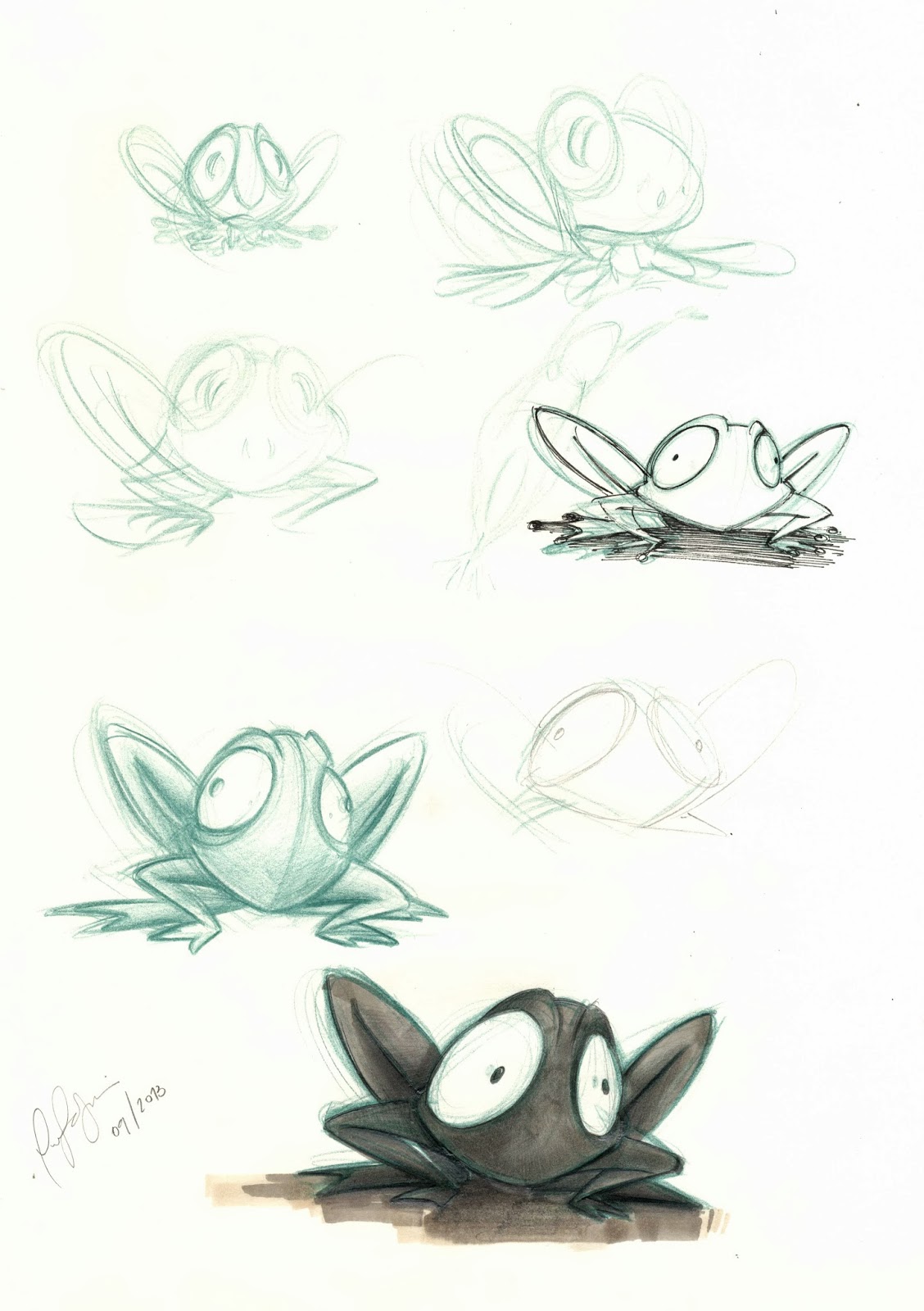 Viviane Guimarães: Concepts for the 2d Animation Exercises
