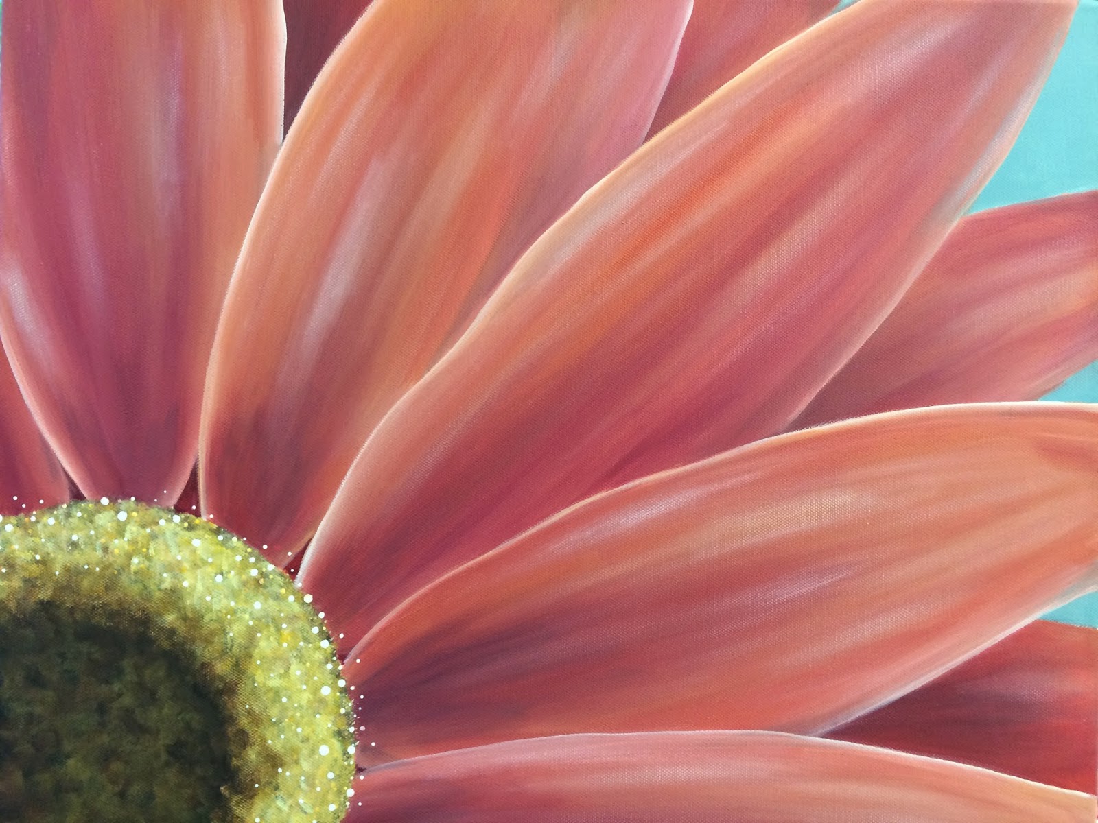 Gerbera Canvas – The Paint Palette