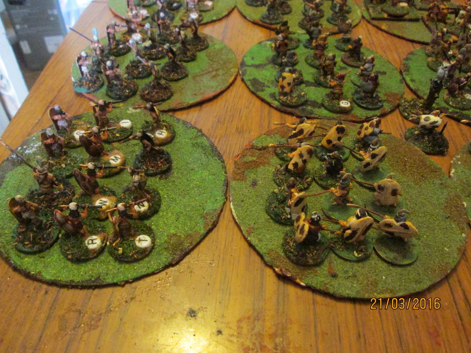 15mm Wargaming for Fun and Sanity: OGAM Achaean Greeks to Dragon Rampant