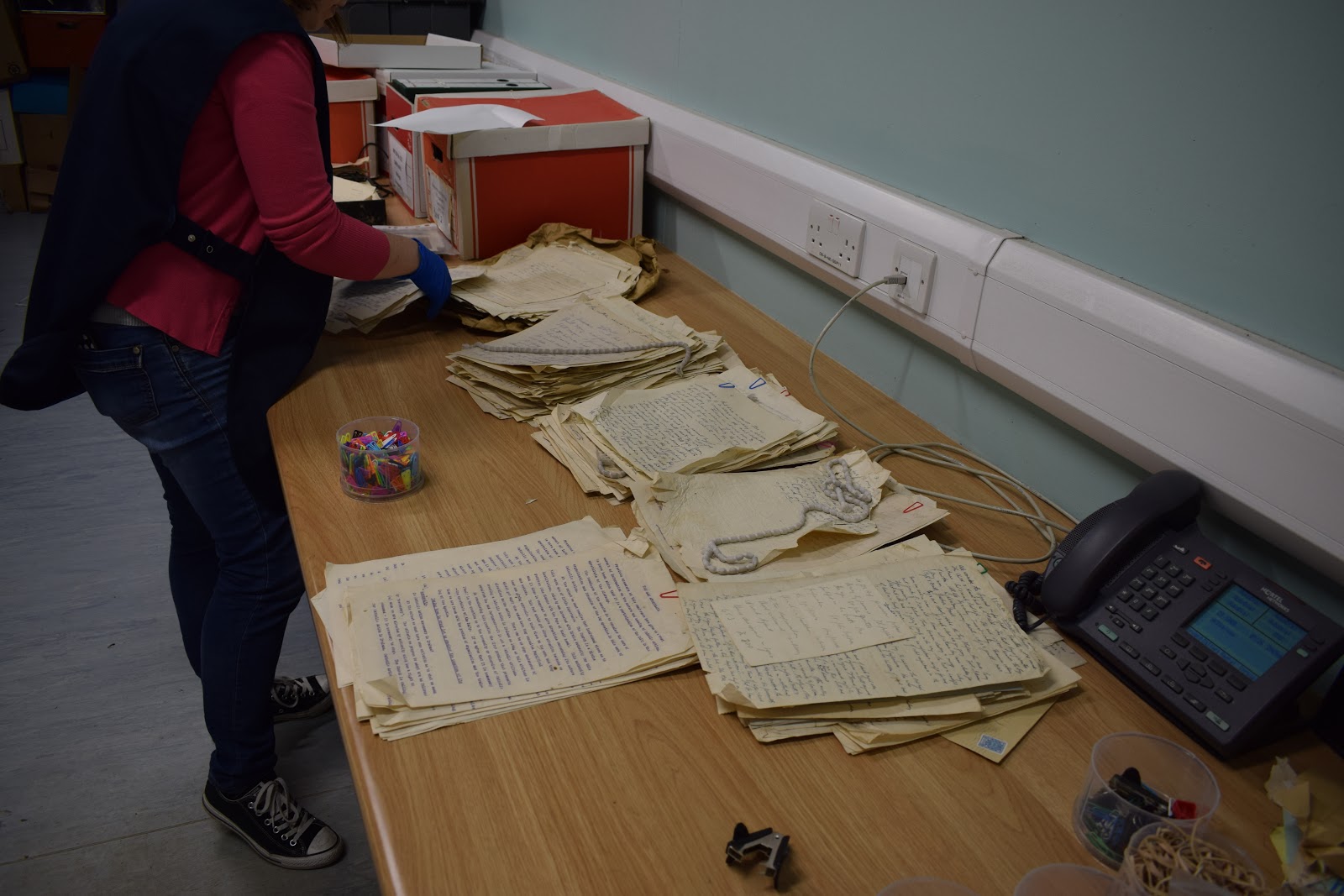 The work of an archivist