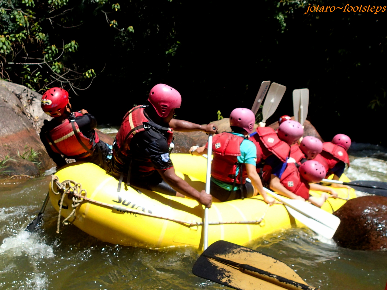 Footsteps - Jotaro's Travels: Malaysia 2015: White Water Rafting At ...