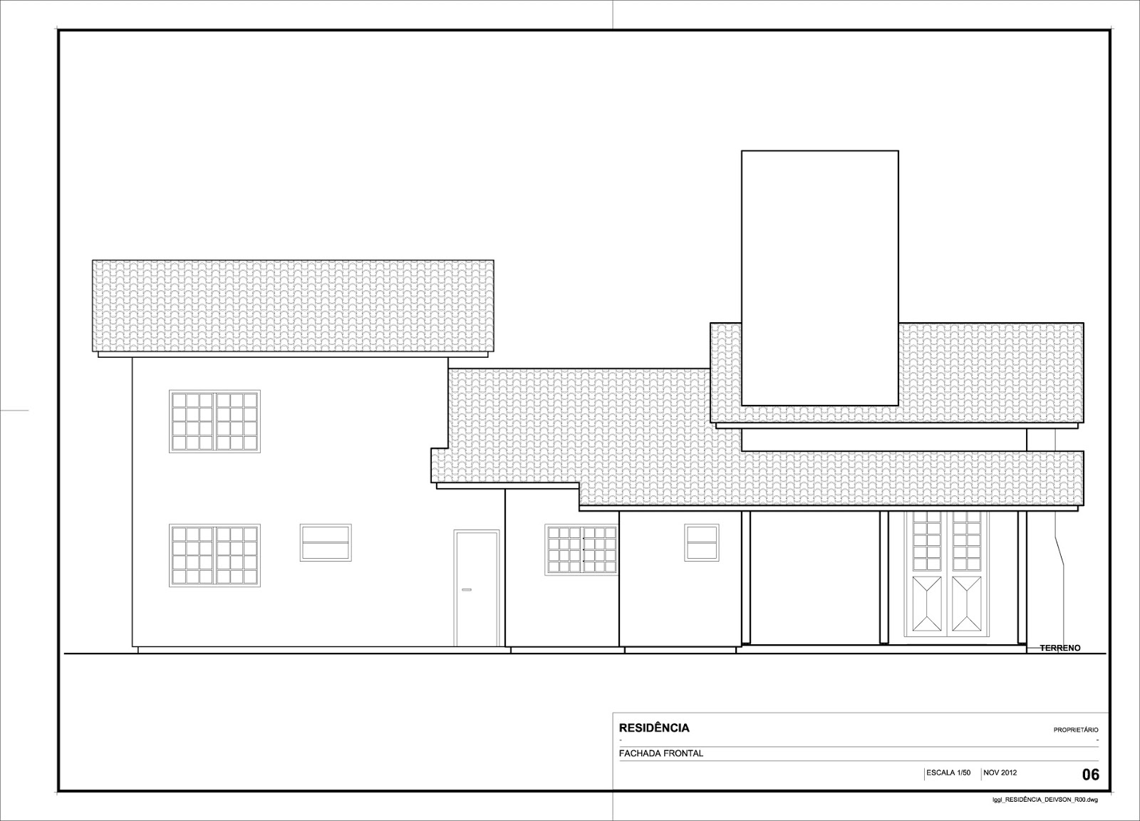 gabriel ripoll - PORTFOLIO: - Projeto arquitetônico de ampliação de uma ...