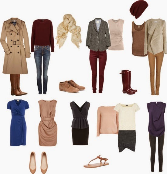 Stagione cromatica Autunno Soft abbigliamento colori