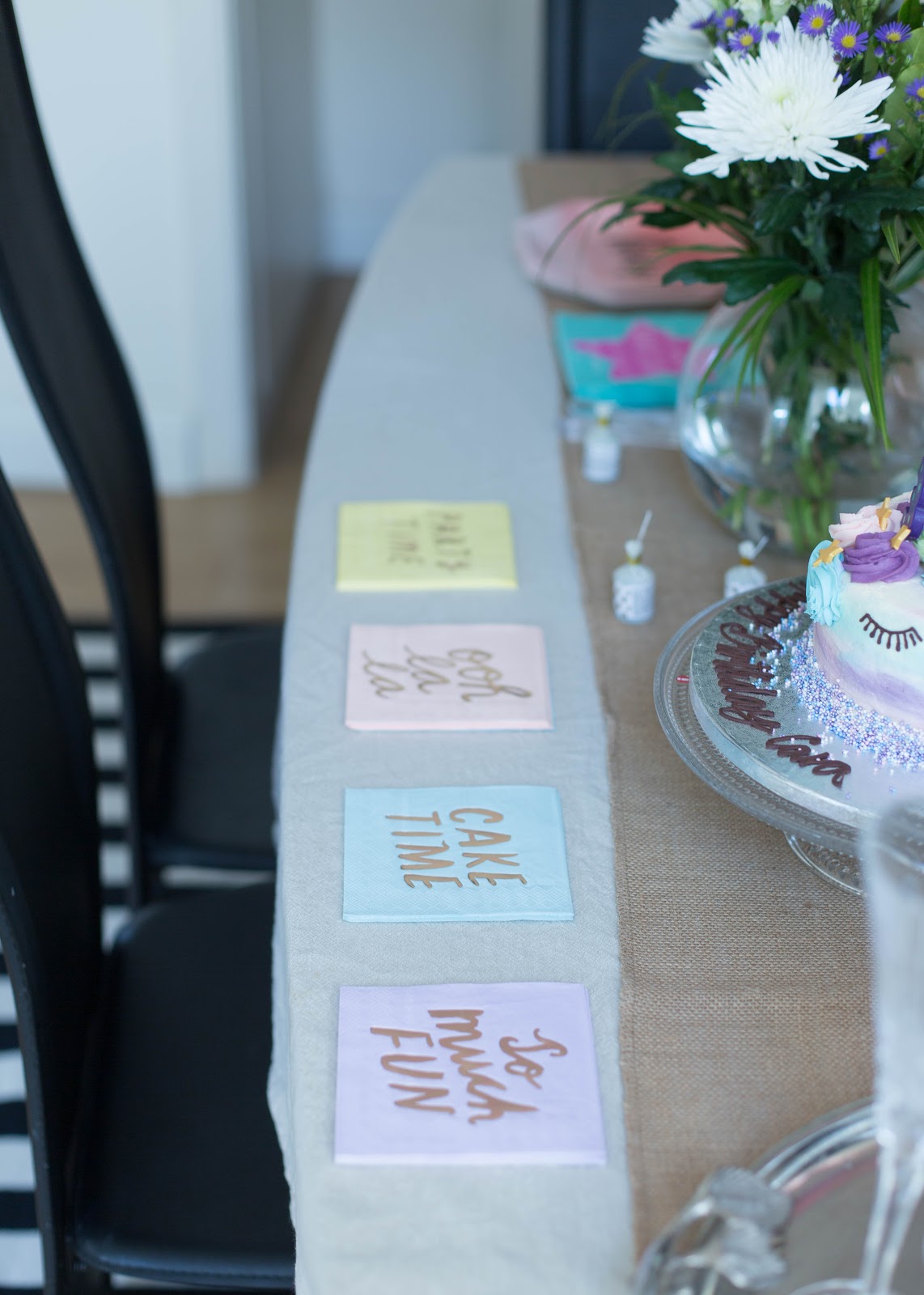 PASTEL BIRTHDAY TABLESCAPE - Finnterior Designer