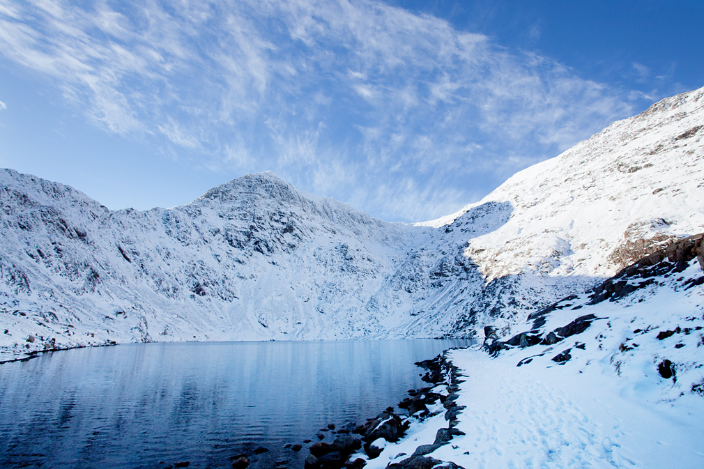 phils photographic adventures: Snowdonia in the snow , Miners track ...