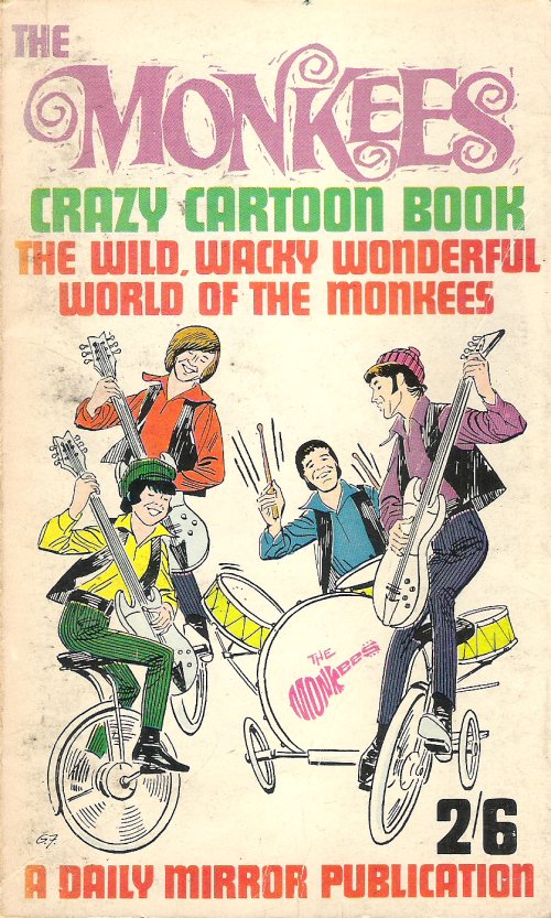 BOOKSTEVE'S LIBRARY: The Monkees Crazy Cartoon Book