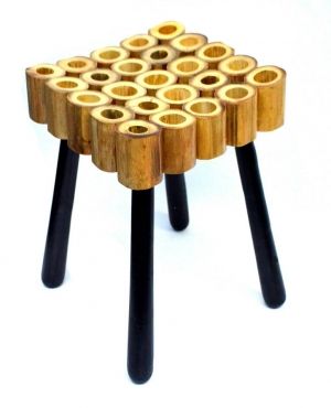 Contoh gambar meja dari bambu sederhana | Isi Rumahku