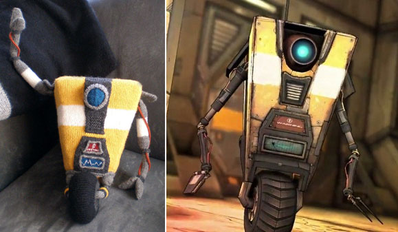 Morrgan's Creatures: Introducing Claptrap of Borderlands fame!