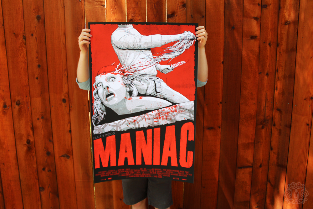 INSIDE THE ROCK POSTER FRAME BLOG: Jeff Proctor Maniac Movie Poster ...