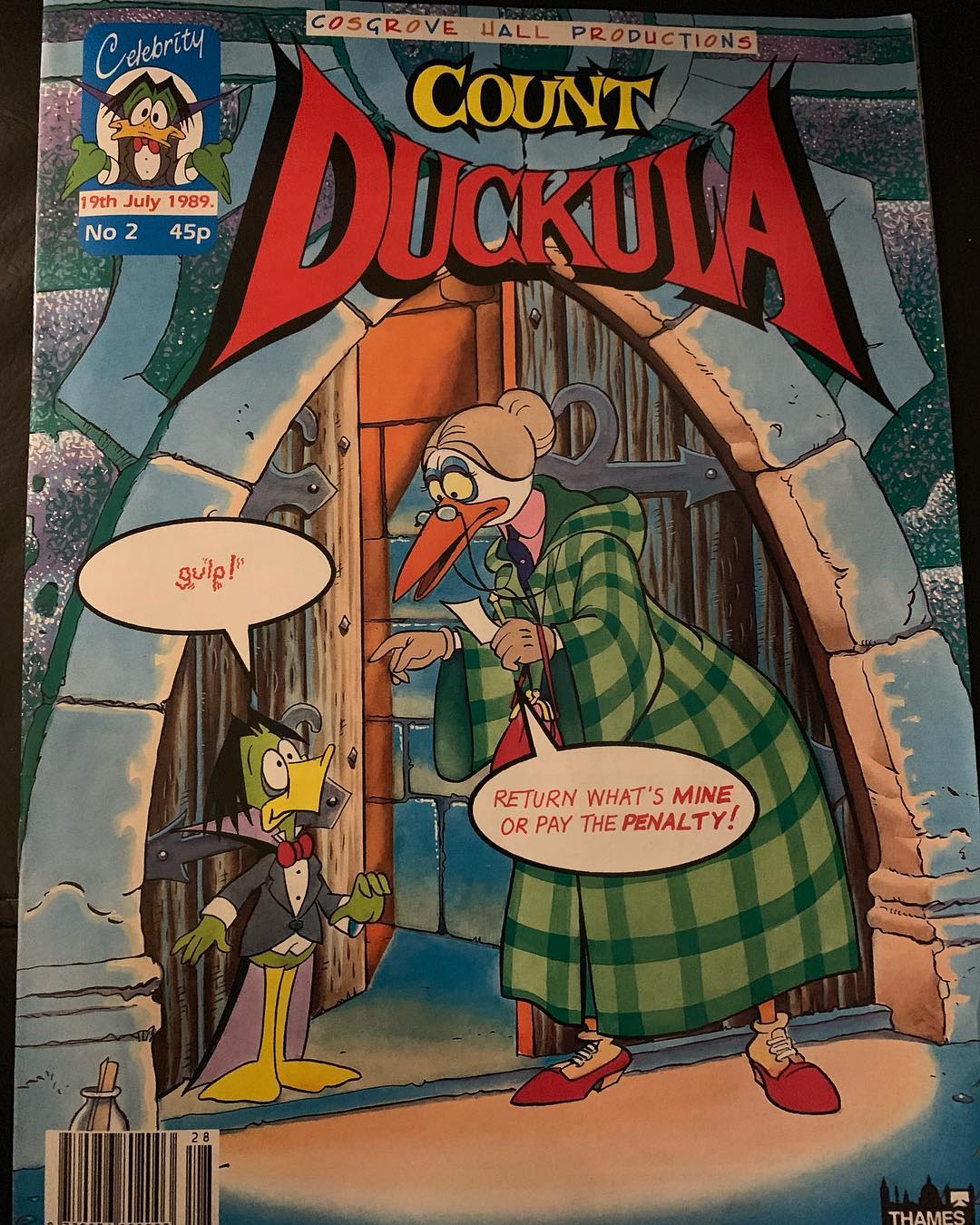 Boys Adventure Comics: UPDATED: Count Duckula comics
