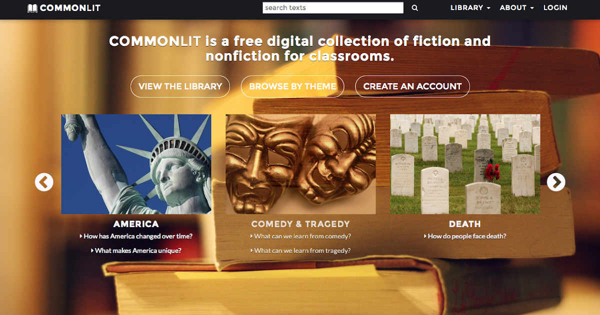 Useful Website: CommonLit