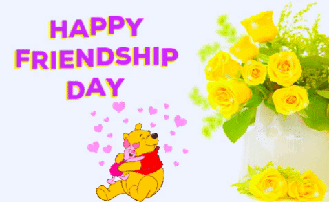 Happy Friendship Day Animated Gif || Friendship Day Gif
