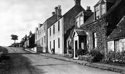 Tour Scotland: Old Photograph North Street Milnathort Scotland