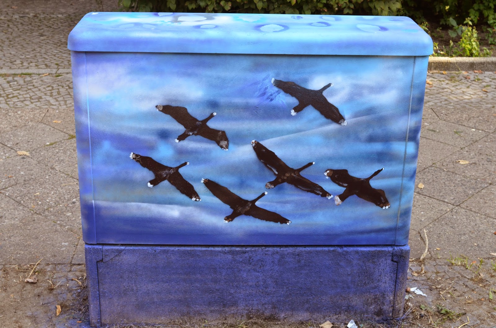 Stromkasten-Styling: Die fertigen Stromkästen