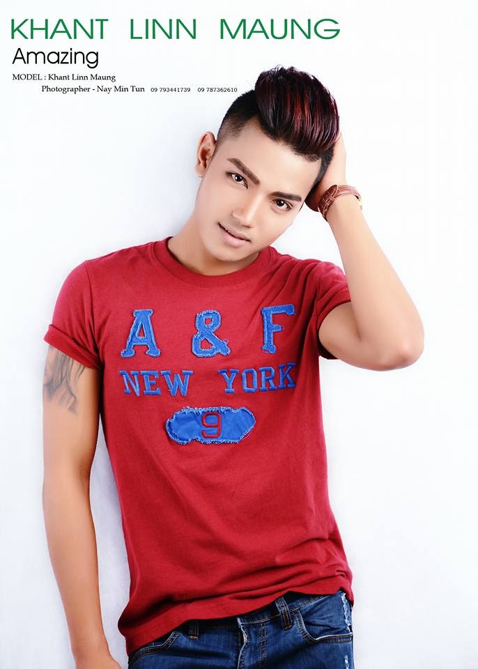 M y a n m a r H u n k s: Khant Lin Maung @ Amazing Fashion Photo Studio
