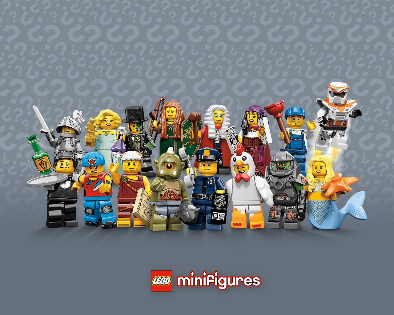 i - first person singular: LEGO Minifigures Series 9