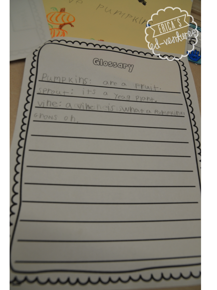 Pumpkins & Short i: Visual plans for October 5th & Freebies | Erica's ...