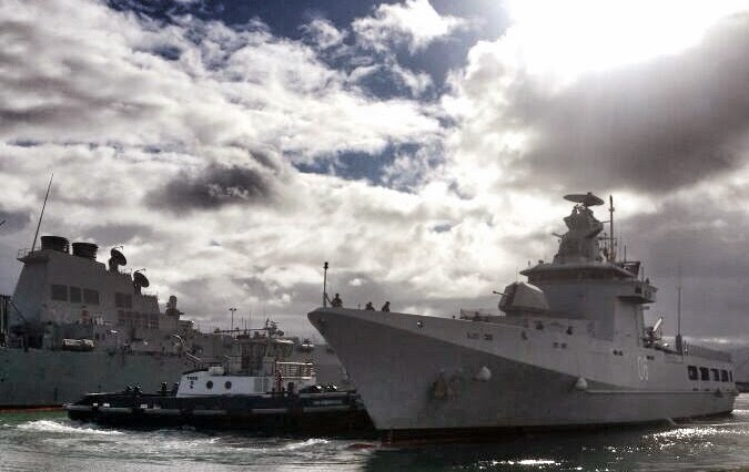 Royal Brunei Navy Ships in Pearl Harbor, USA