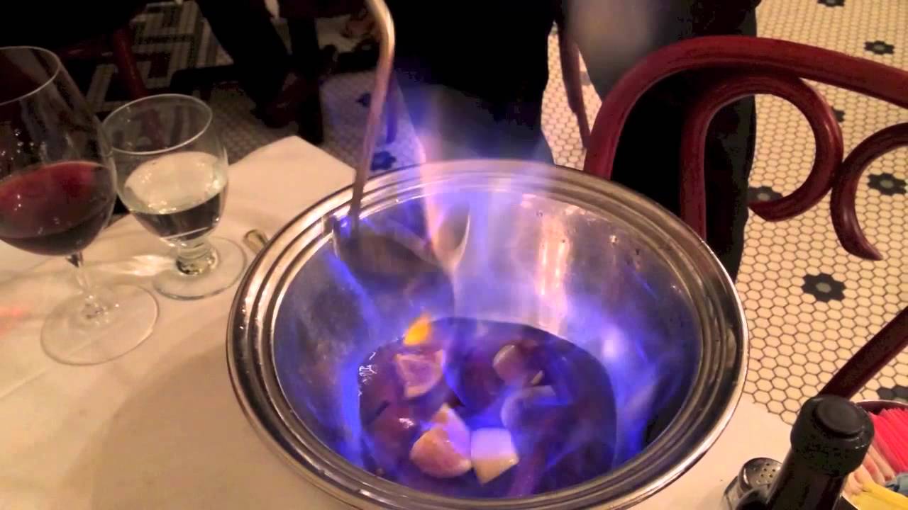 French Vocabulary Illustrated: brûlot