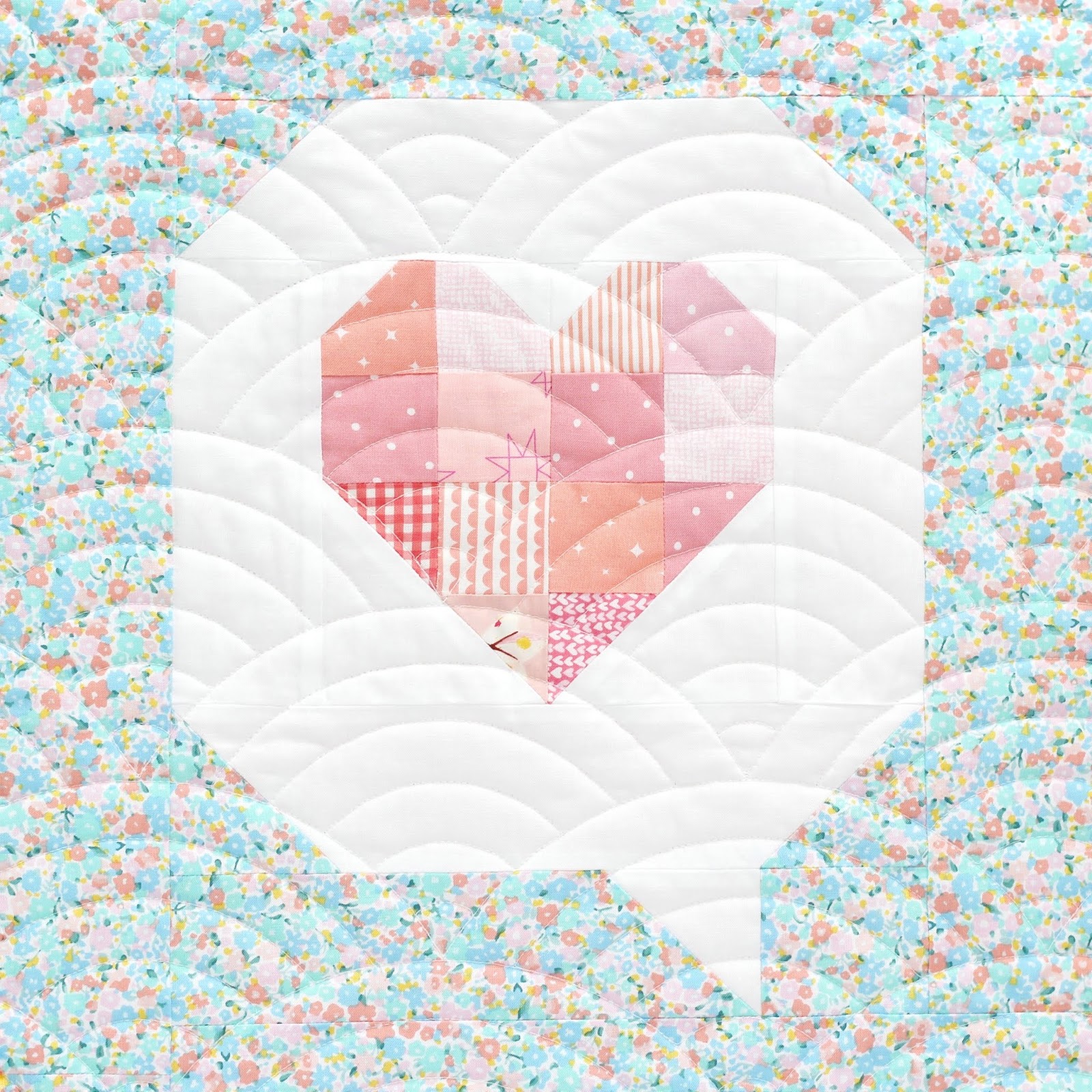 Pen + Paper Patterns: I Heart You Patchwork Pattern Hack