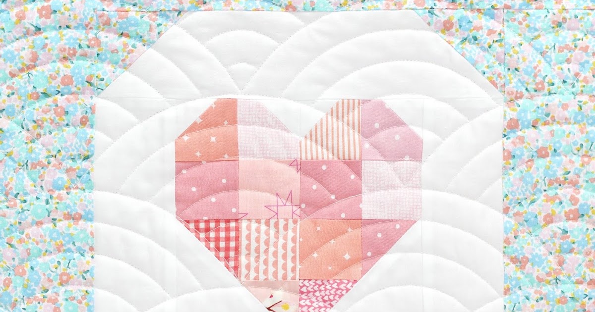 Pen + Paper Patterns: I Heart You Patchwork Pattern Hack