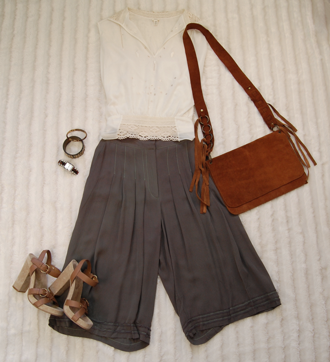 Style Blender: outfit: PETRO ZILLIA, MICHAEL KORS, MIU MIU, VINTAGE