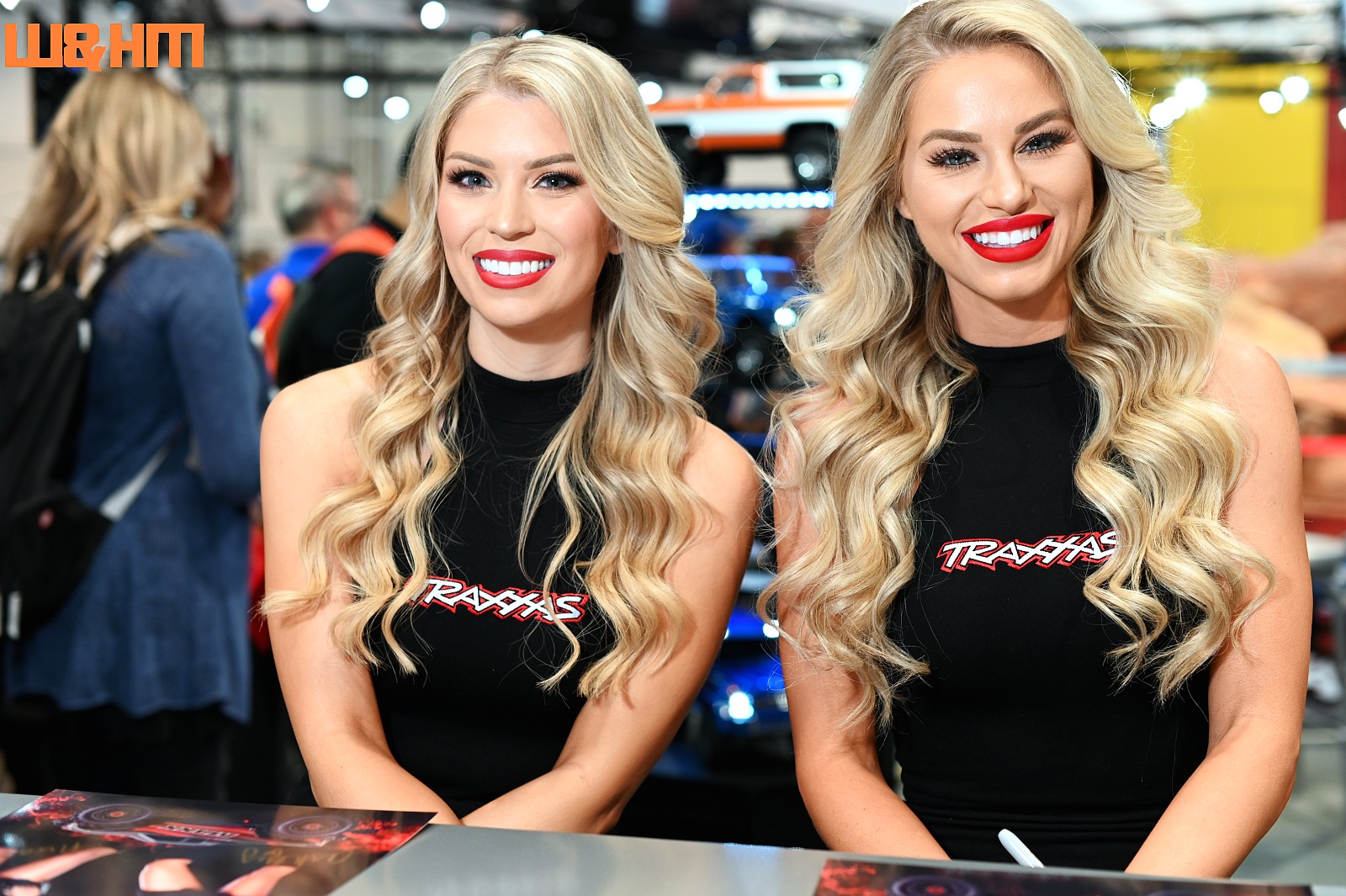 More Awesome Model Duos At SEMA 2019, by W&HM, #sema