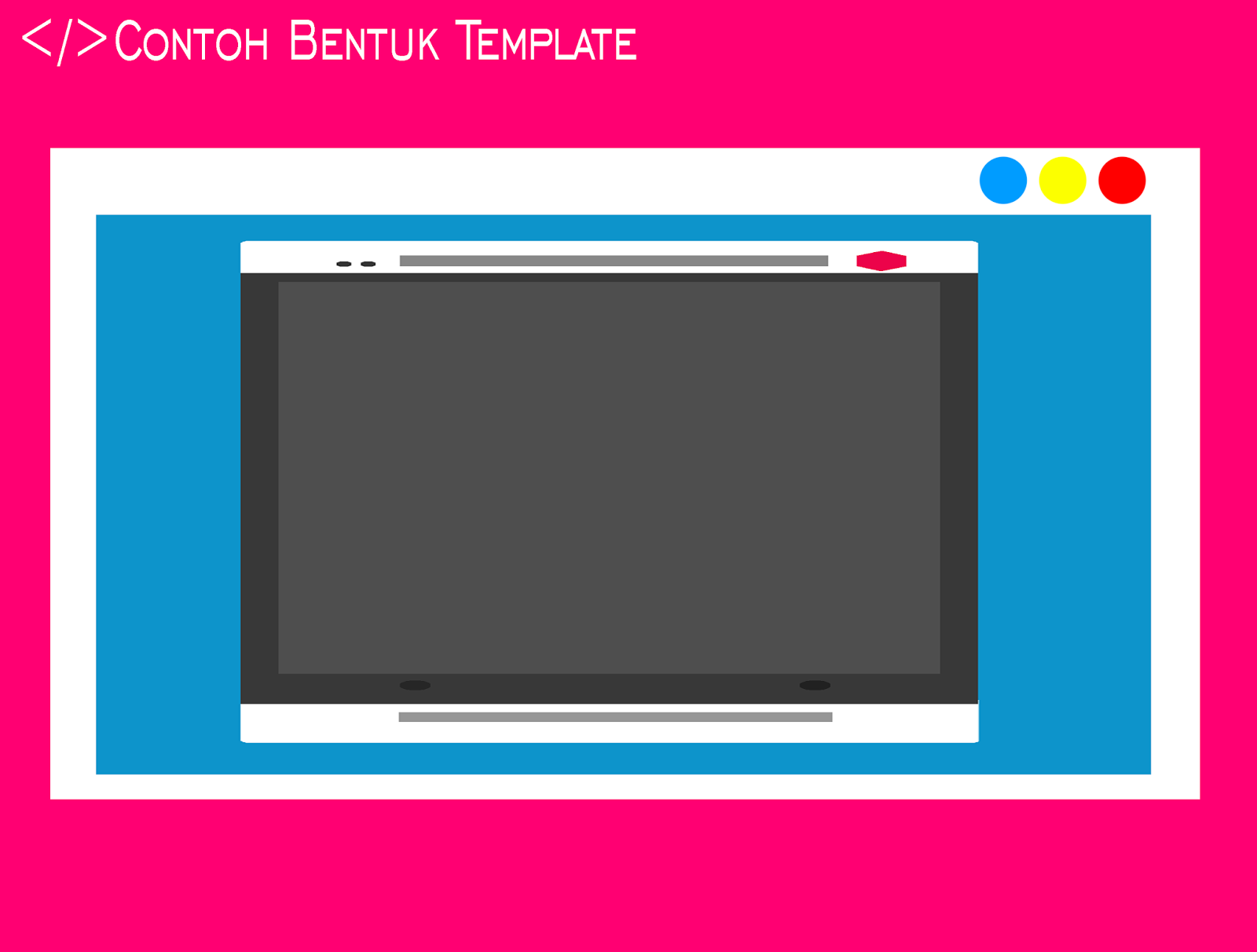 Contoh Bentuk Template 3 | AnimeNetworks Btemplate