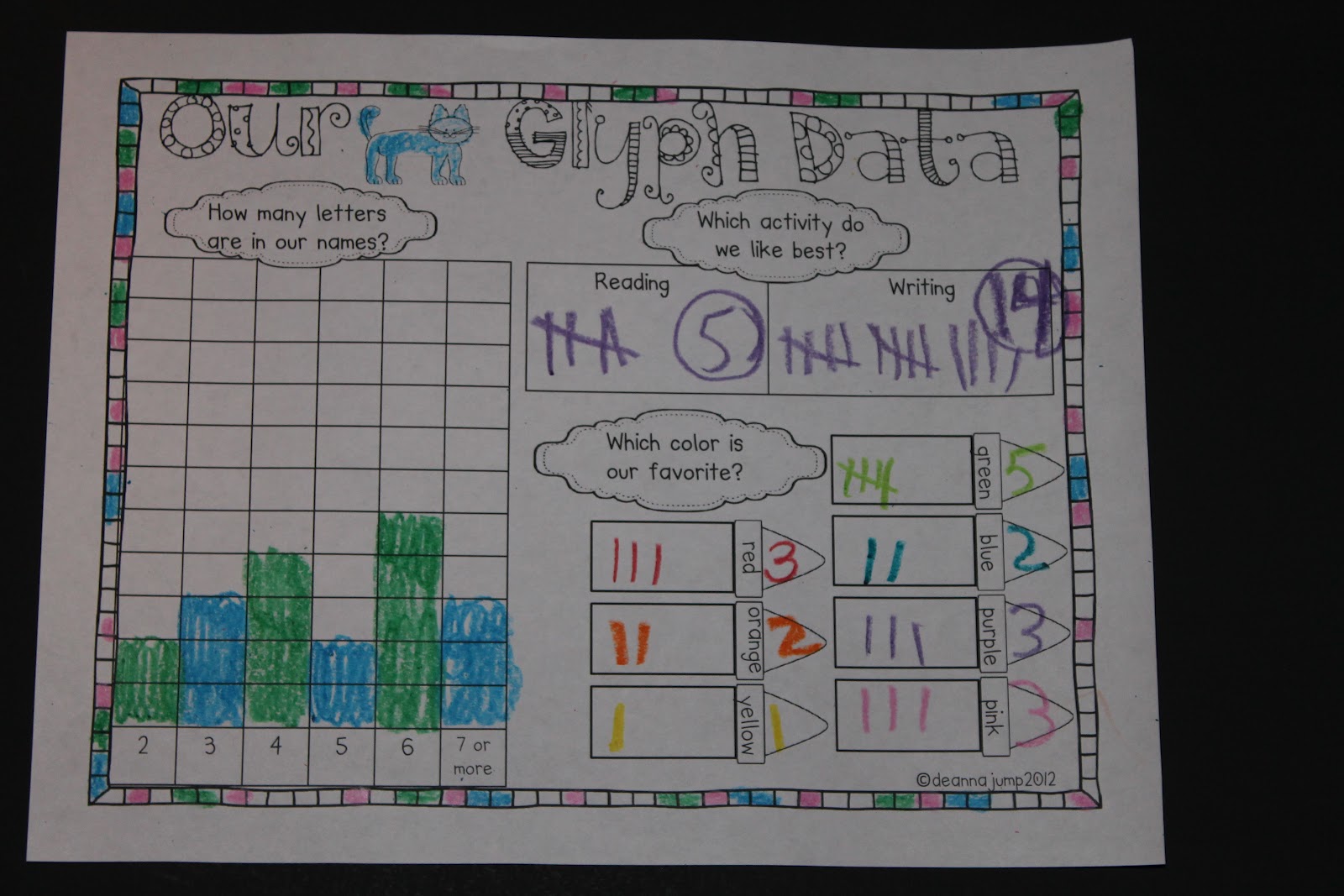 Colorful Cats and Chicka Chicka Fun Freebies! - Mrs. Jump's Class