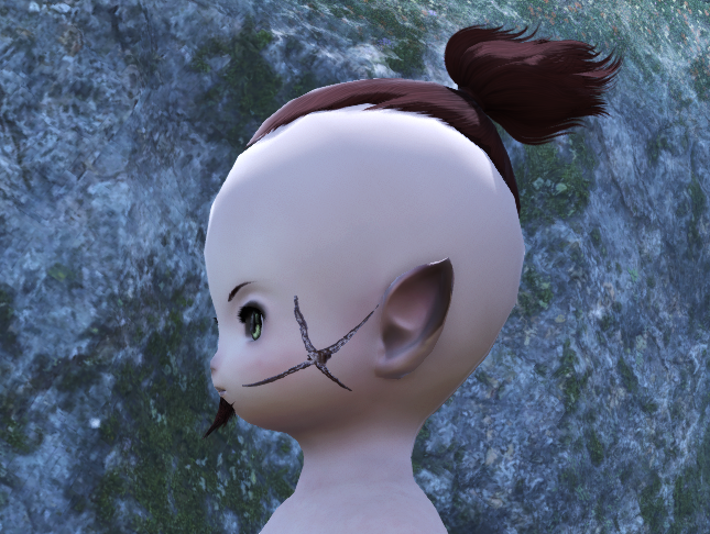 Male Lala Anime Scar - The PrettyKitty Emporium | FFXIV Mods