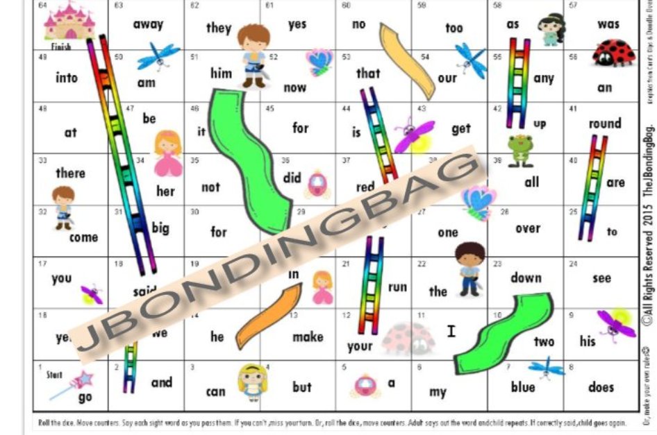 Words on a screen snake - serregolf