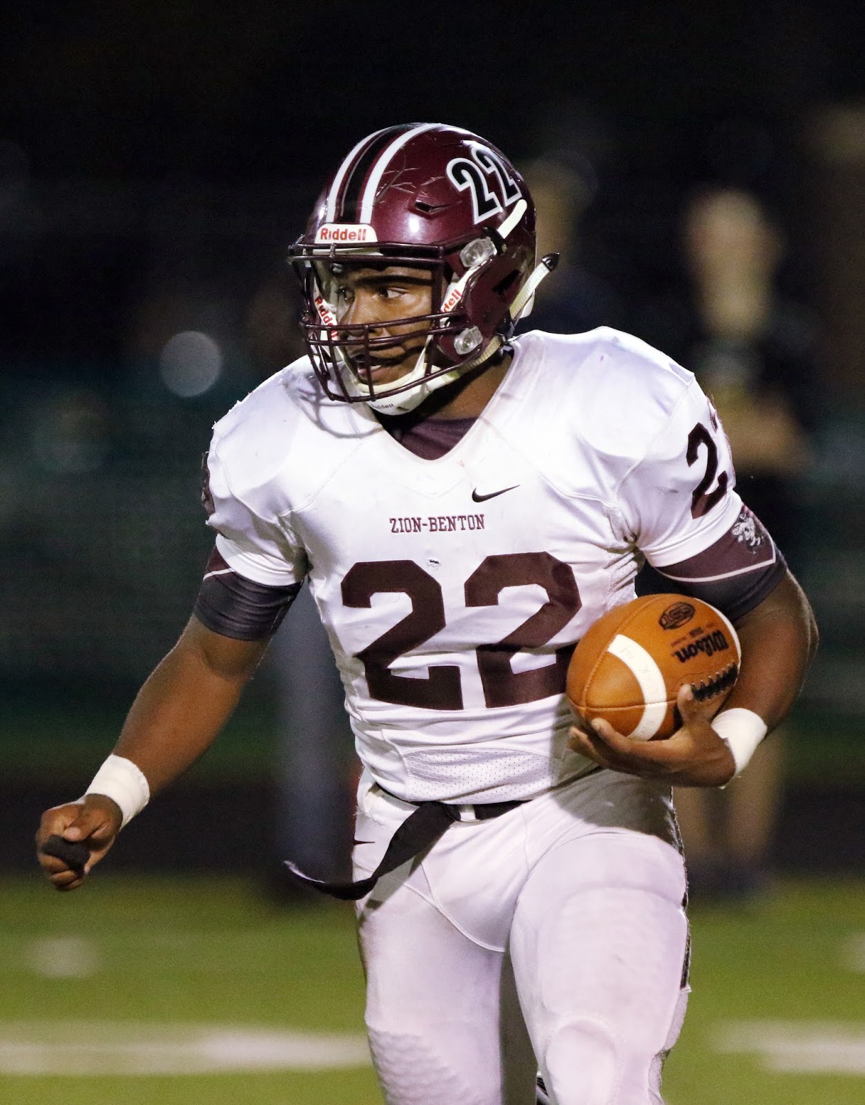 Mark Kodiak Ukena: IHSA Varsity Football: Zion-Benton vs Stevenson
