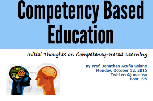 Reflective Online Teaching: Initial Thoughts on Competency-Based Learning