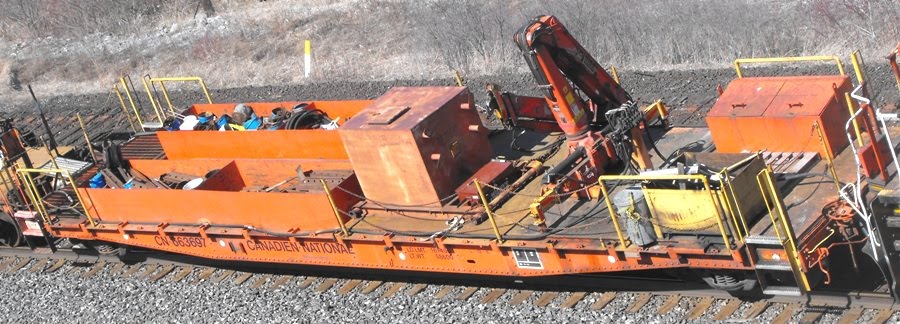 Trackside Treasure: CN Continuous Welded Rail Train