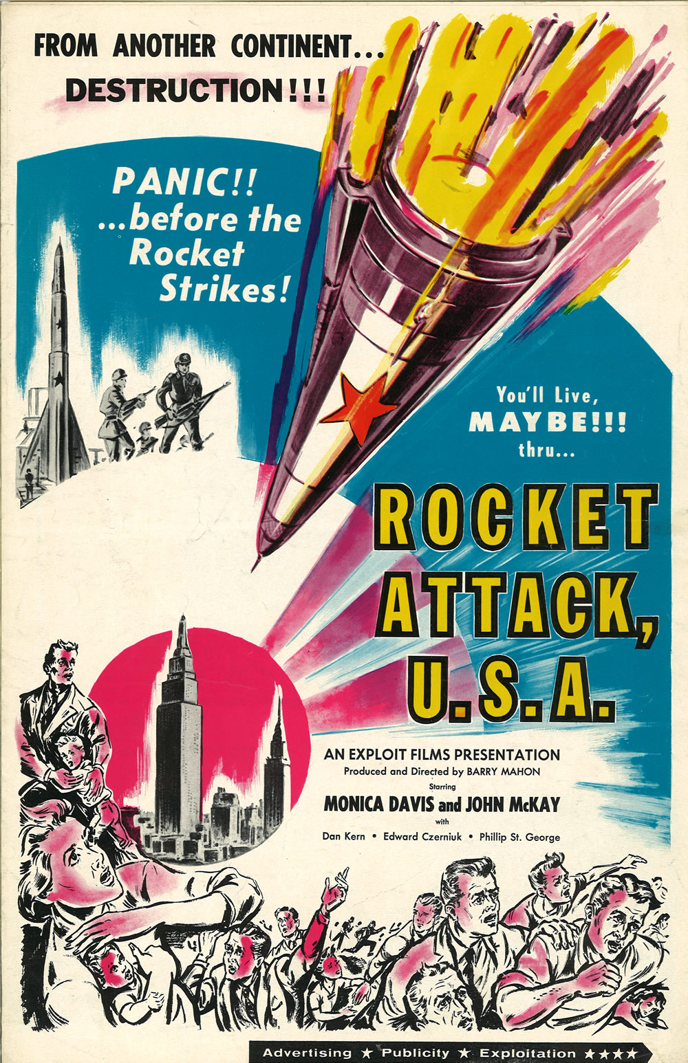 Vintage Pressbooks: [1958] Rocket Attack USA