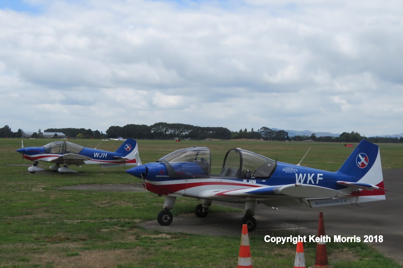 NZ Civil Aircraft: Waikato Aviation at Hamilton 25-1-2018