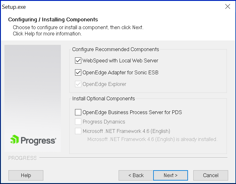 OpenEdge Installation Windows