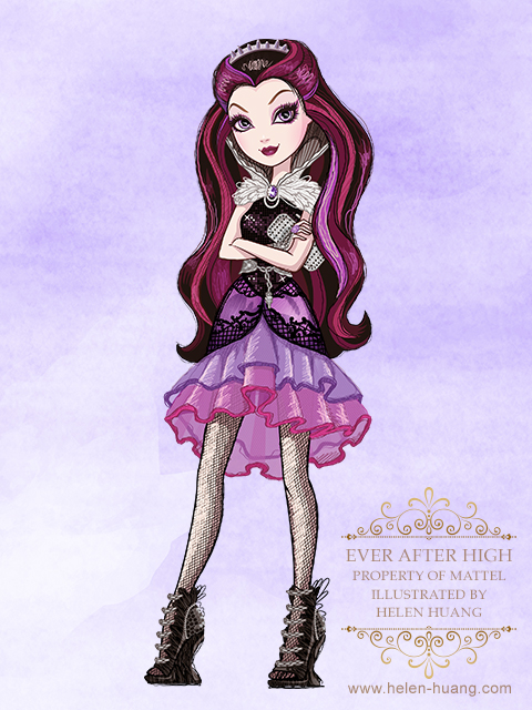 CQcat Exclusive: Ever After High Character Illustrations