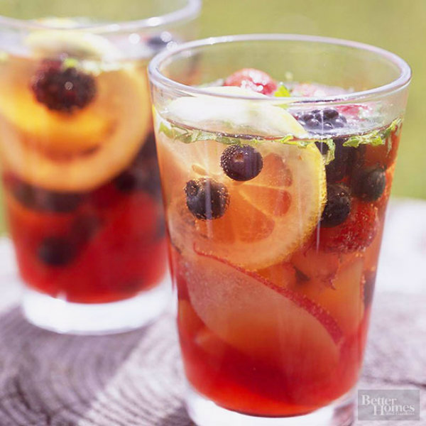 ciao! newport beach: yummy iced tea mocktail