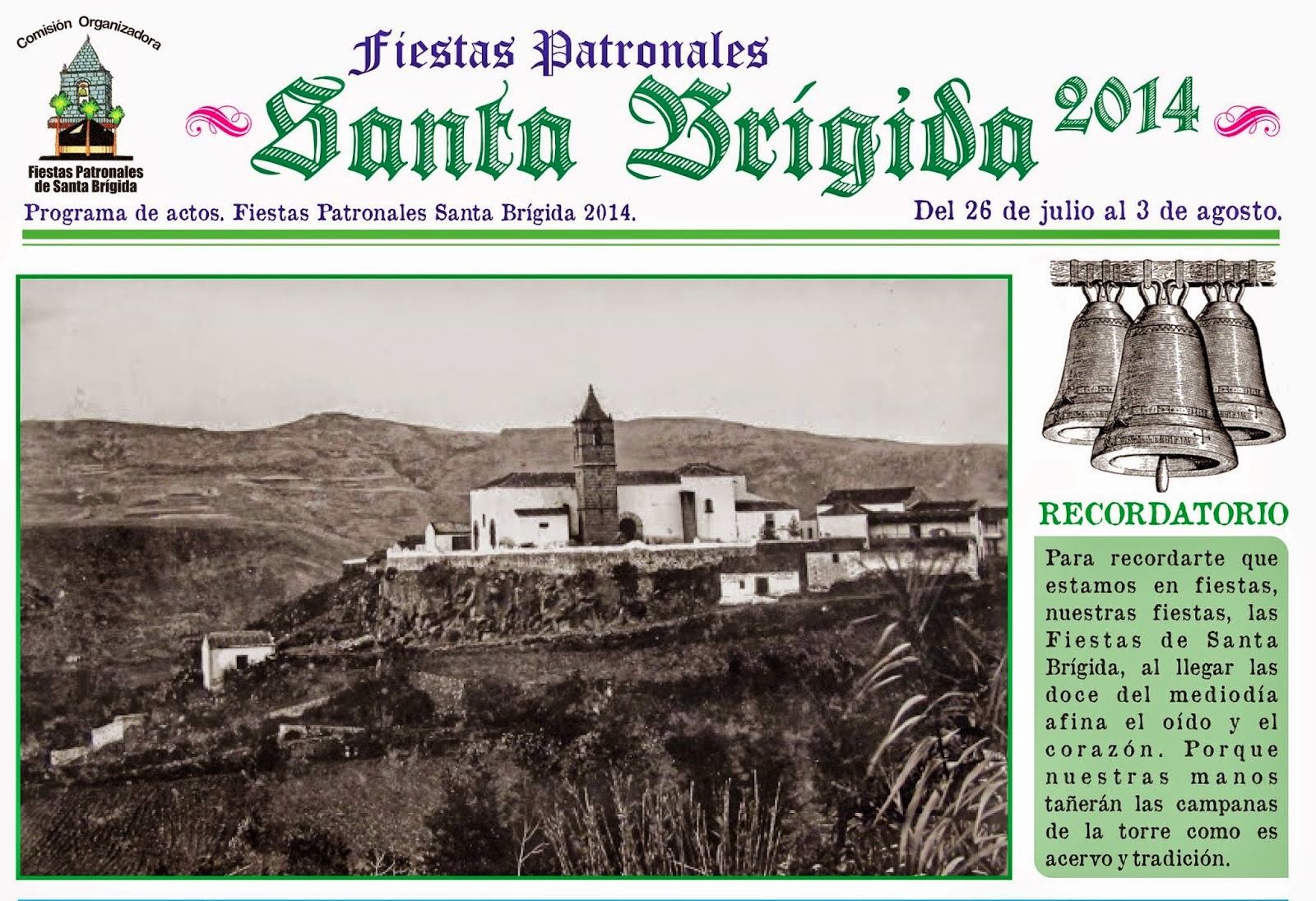 Programa 'Fiestas de San Brígida 2014'. | grancanariatv.com Noticias y ...