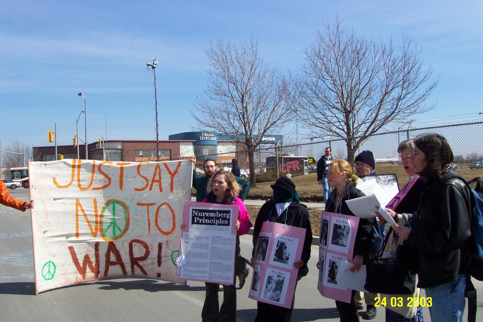 Homes Not Bombs: Throwback Thursday Memory: Canadian Military Faces ...