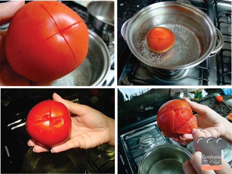 Confraria dos Chefs: Técnicas Culinárias: Tomate Concassé