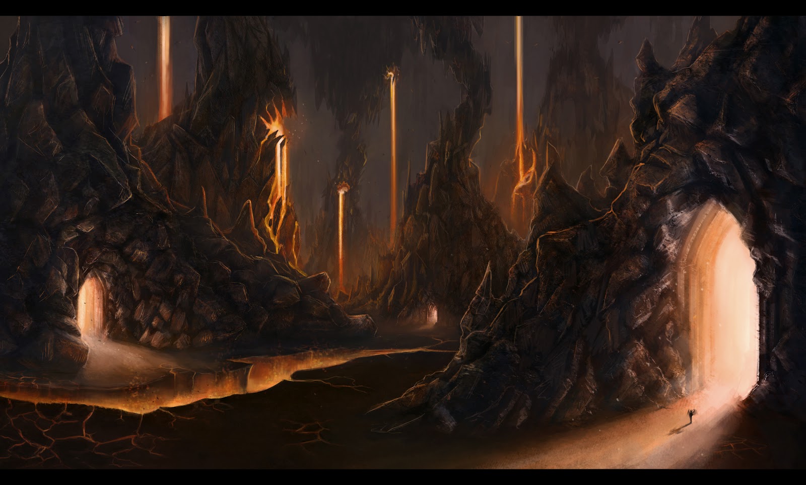 HAYLEY MERRINGTON: Art Of War- Environments