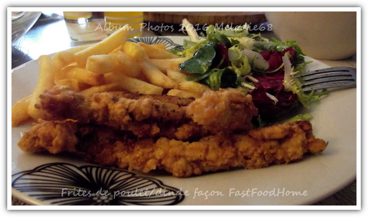 ♥ Les Gourmandises de Melodie68 ♥: Frites de poulet/dinde façon ...