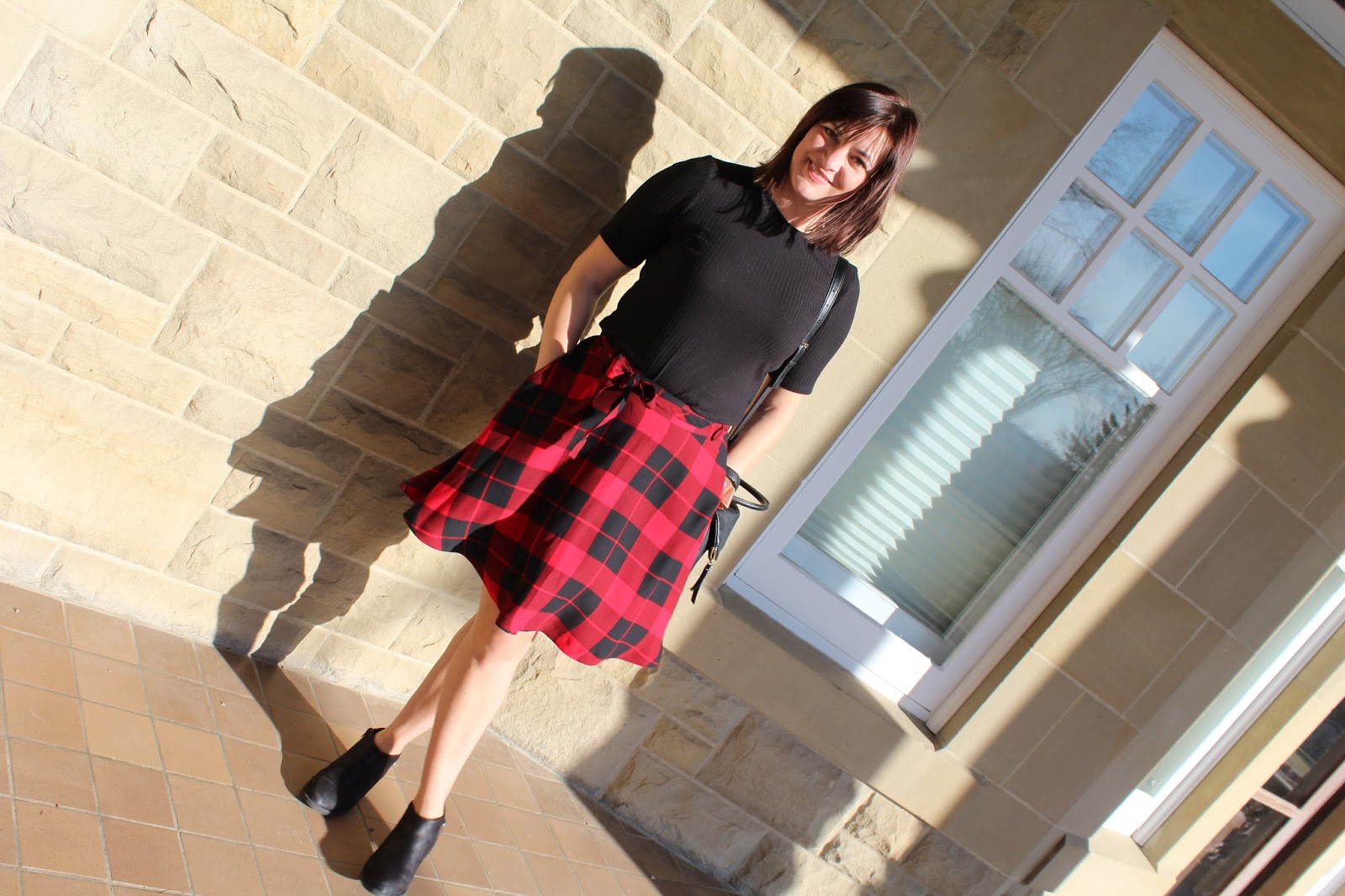 Letters to LA LA Land: OOTD - Red Plaid