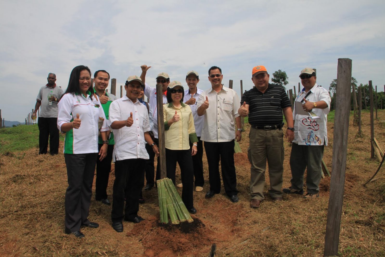 YB DATUK MOHD TAJUDIN ABDULLAH: Lawatan ke Ladang Lada Hitam/Putih oleh ...