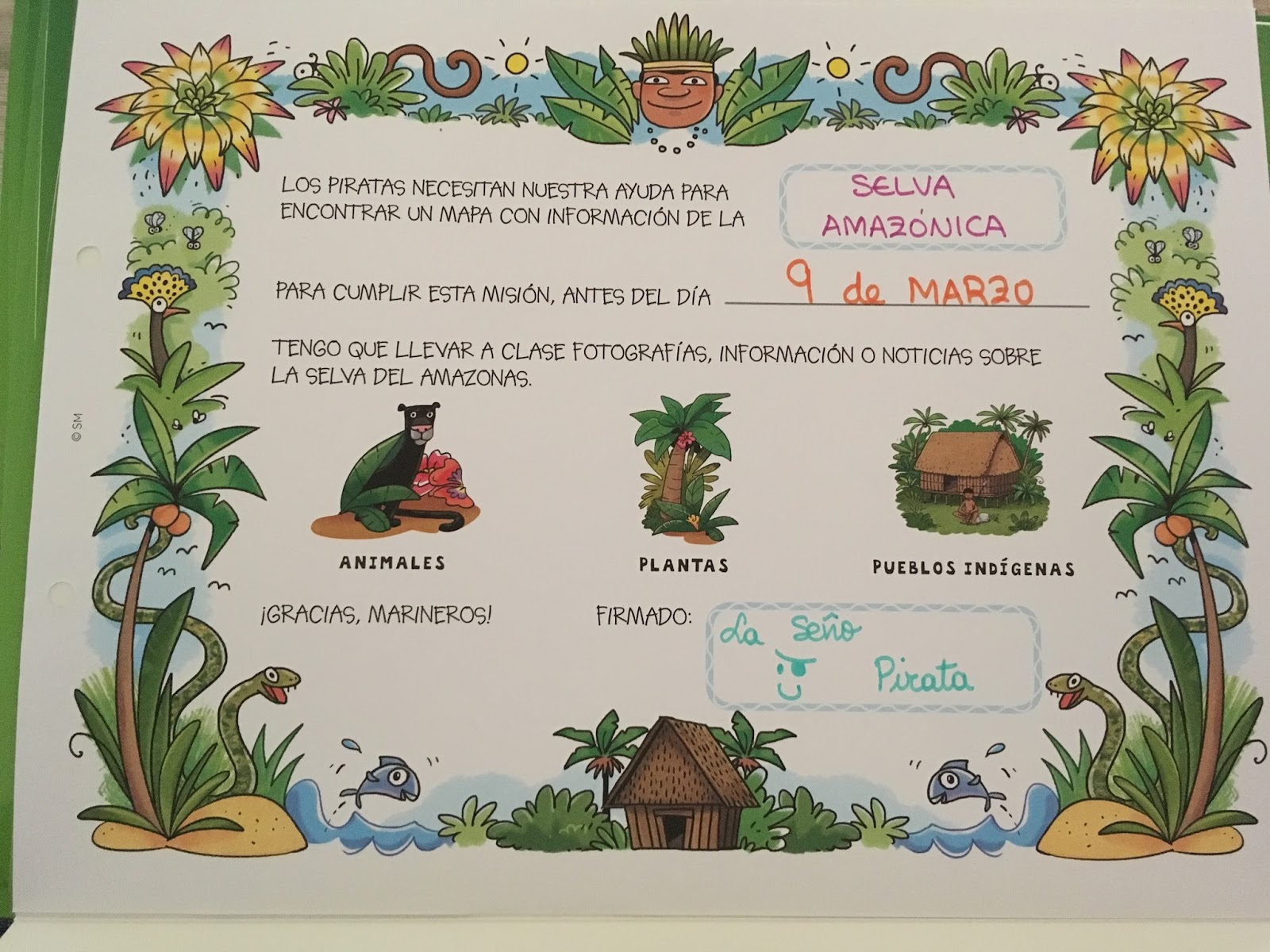 Mapa De La Selva Amazónica Para Niños