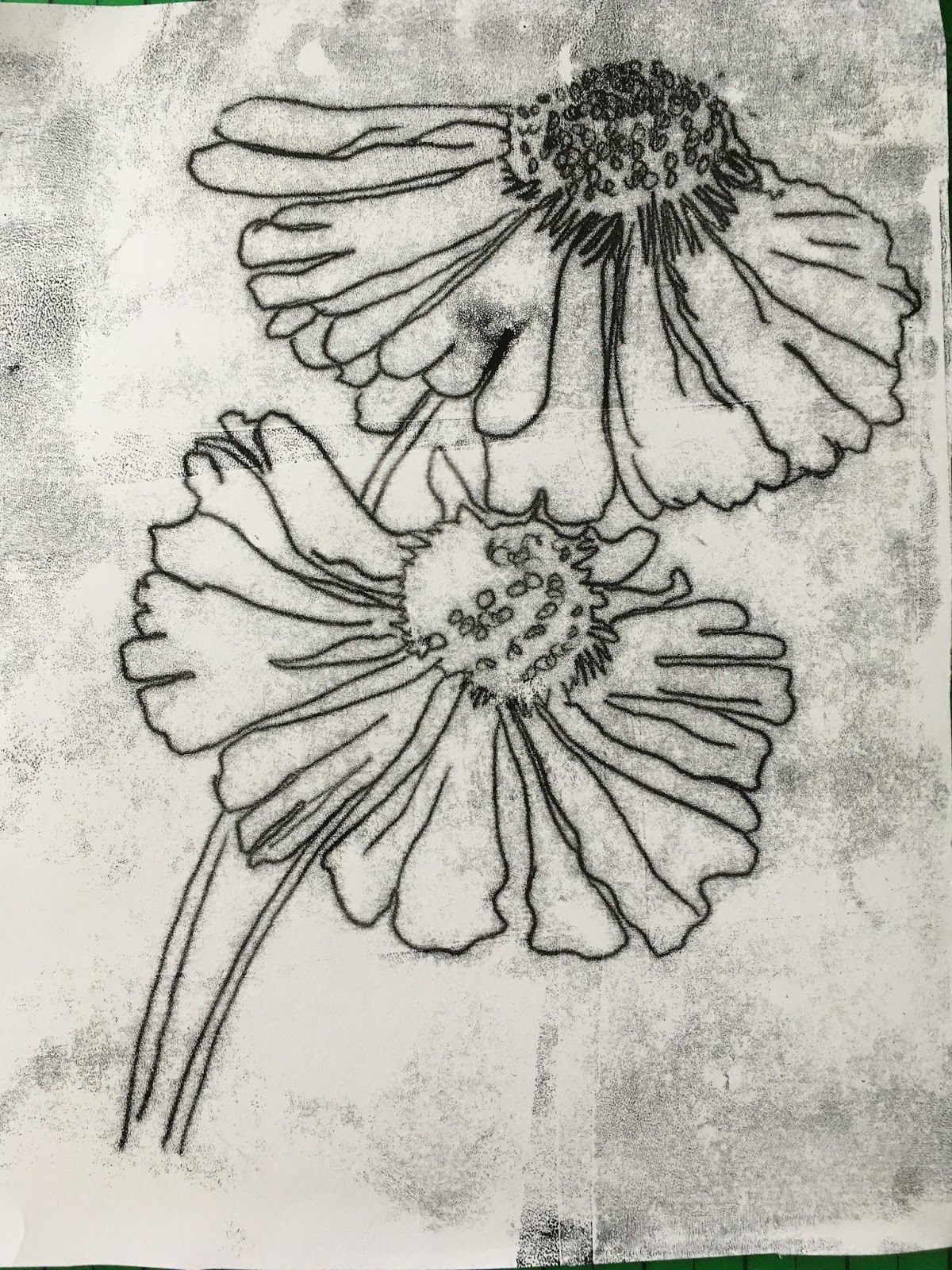 Pin by Sue Larsen on Embroidery | Monoprint artists, Monoprint art ...