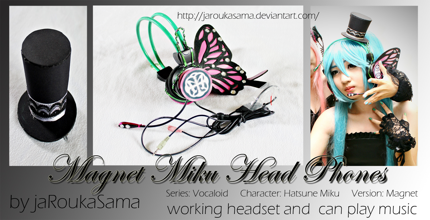 Magnet Vocaloid Headphones