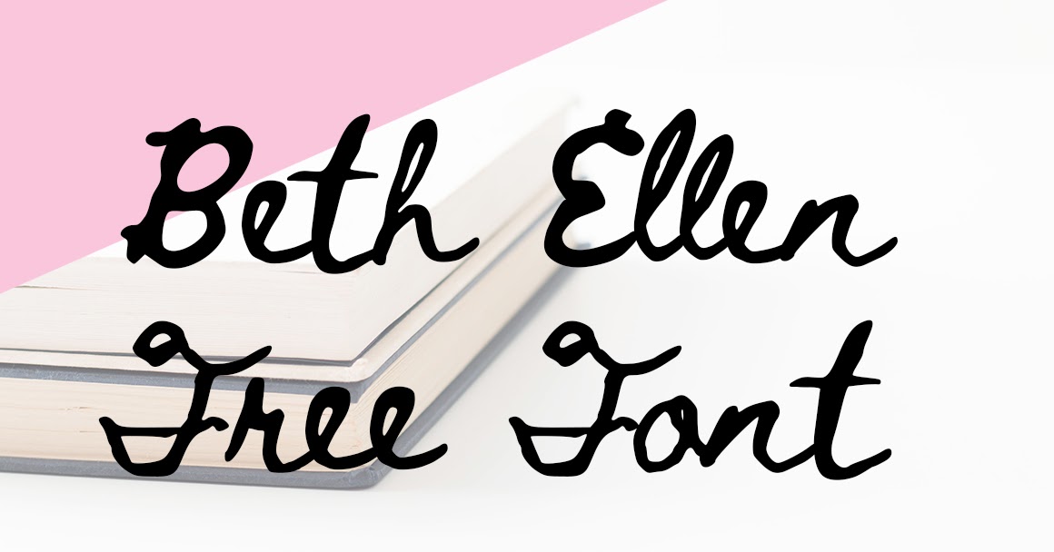 DLOLLEYS HELP: Beth Ellen Free Font